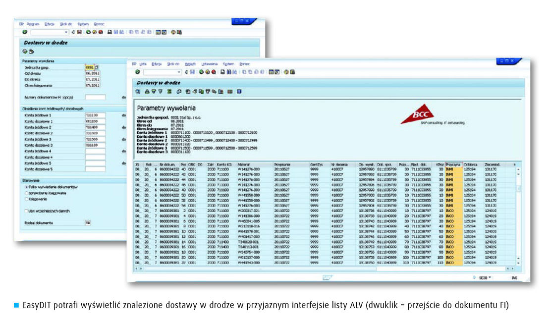 Łatwiejsze księgowanie dostaw w drodze | All for One Poland