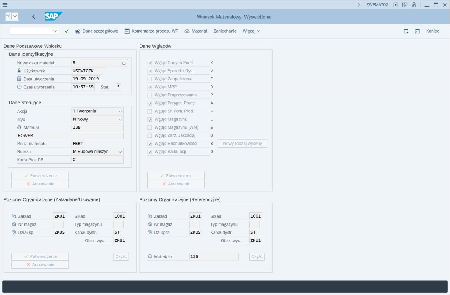 MatFlow: zarządzanie danymi podstawowymi materiałów w SAP | All for One ...