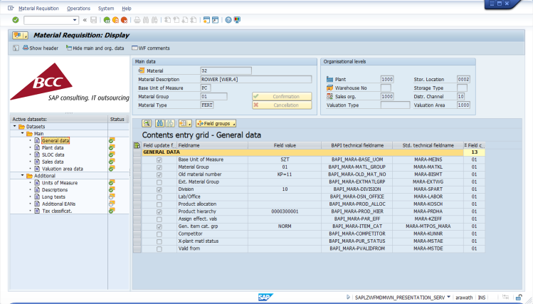 MatFlow: Managing material master data in SAP | All for One Poland