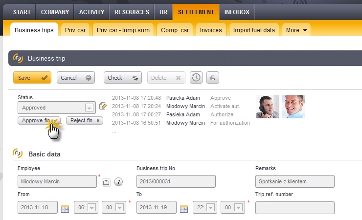 Rozliczanie delegacji w BeeOffice | All for One Poland
