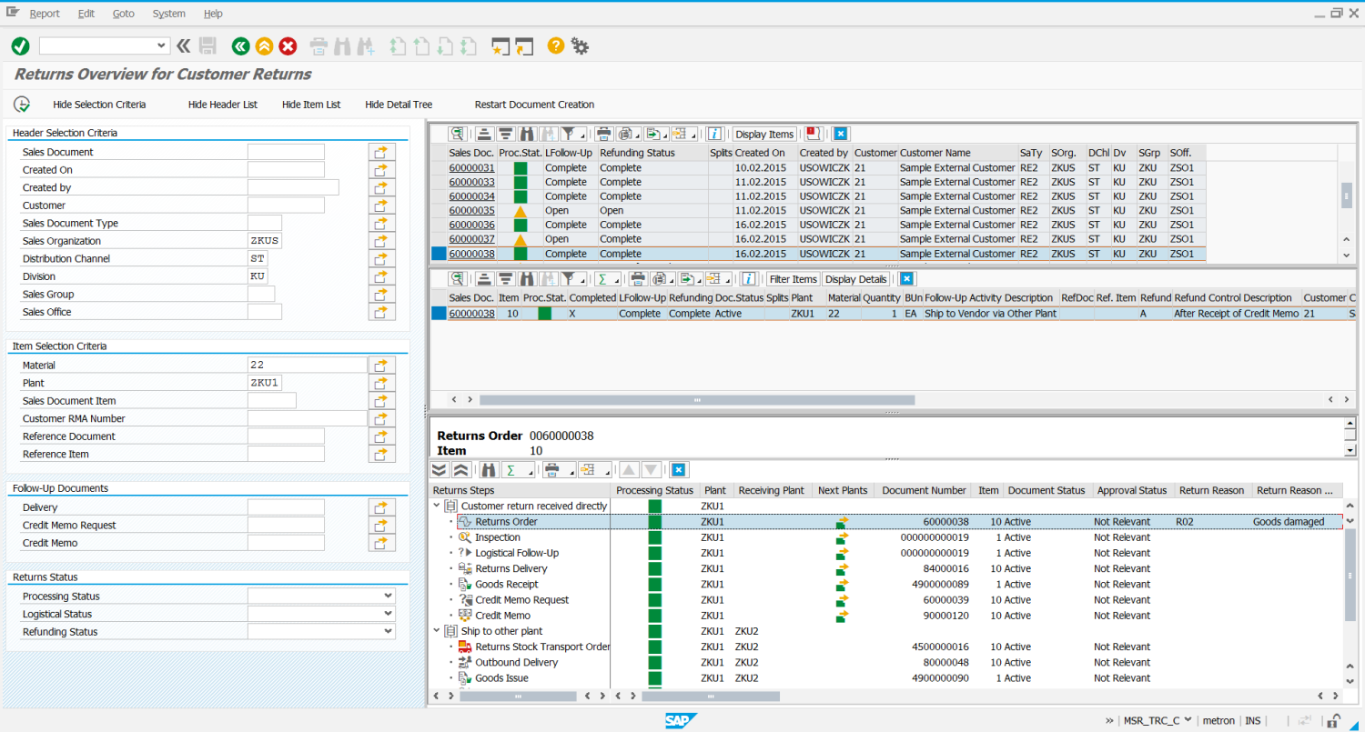 Advanced returns management in SD and MM | All for One Poland