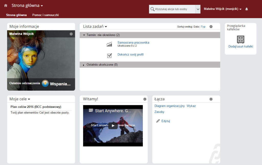 SuccessFactors: ocena, cele, wydajność | All for One Poland