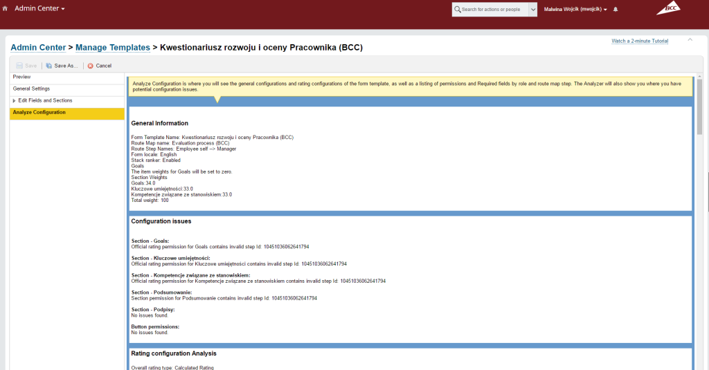 SuccessFactors: evaluation, goals, performance | All for One Poland