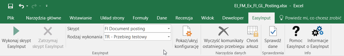 Integracja SAP i MS Excel | EasyInput | All for One Poland