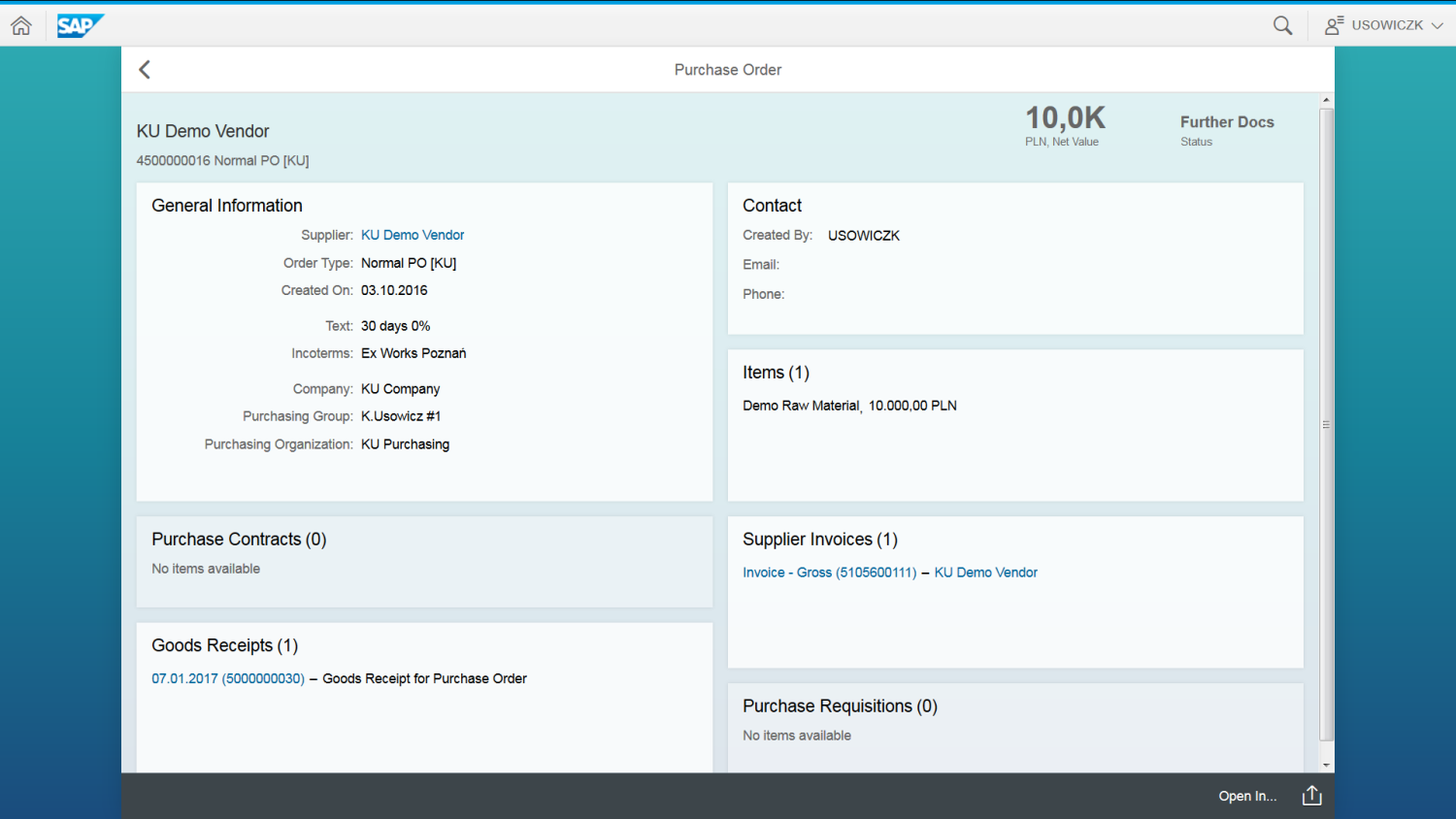 SAP Fiori for SAP ERP systems | All for One Poland