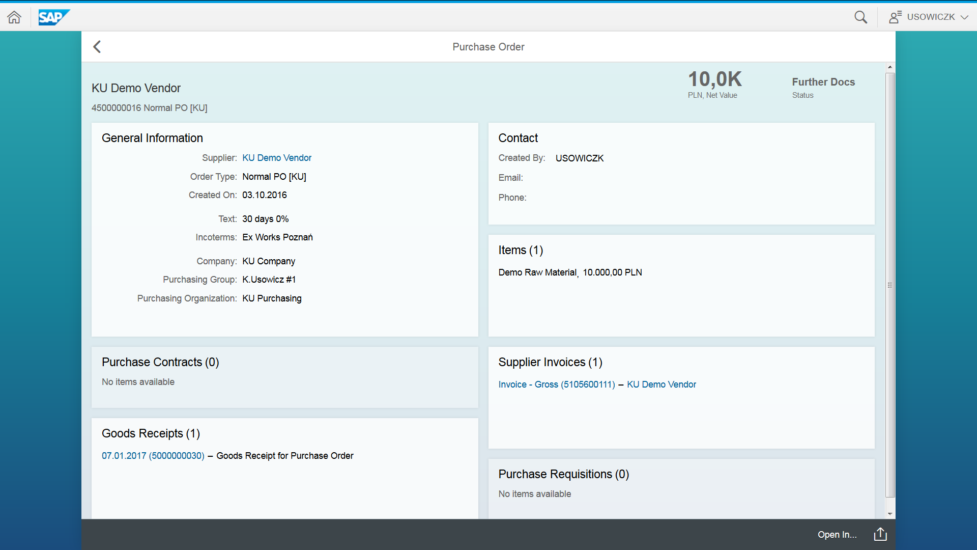 SAP Fiori for SAP ERP systems | All for One Poland