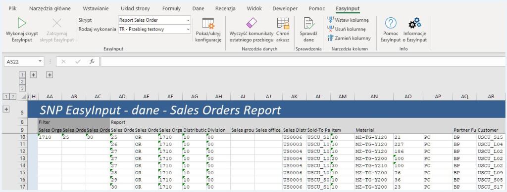 Integracja Excela i SAP po nowemu | All for One Poland